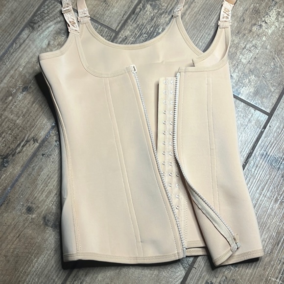 Tops | Bodyshaper Nude Zipper | Poshmark